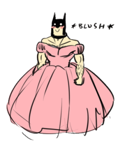 Things We Saw Today: Batman As A Disney Princess | The Mary Sue