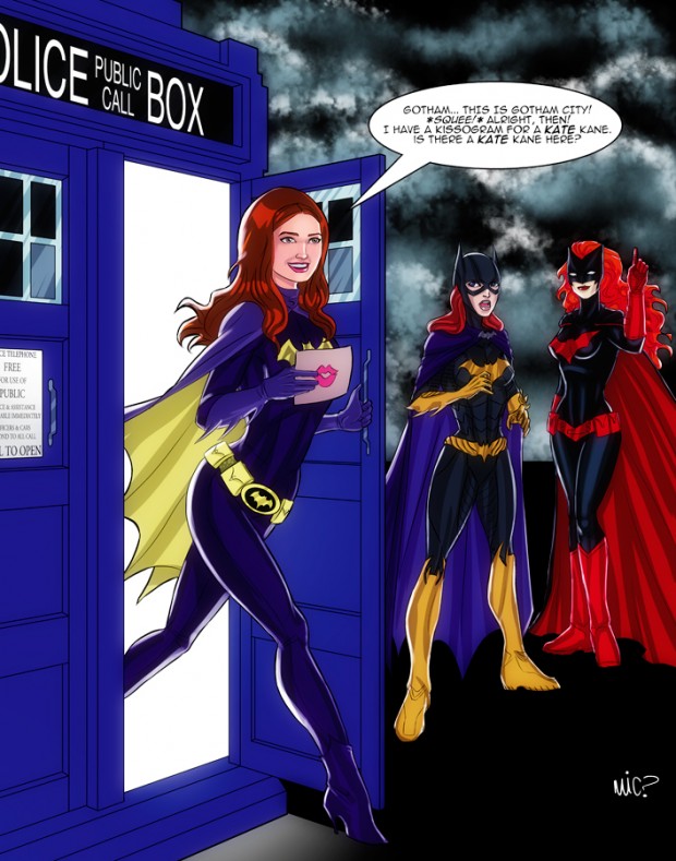 Things We Saw Today: Amy Pond Kissogram For Batwoman | The Mary Sue