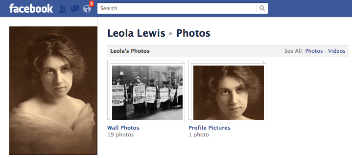 VIntage Facebook Profiles Teach History | The Mary Sue