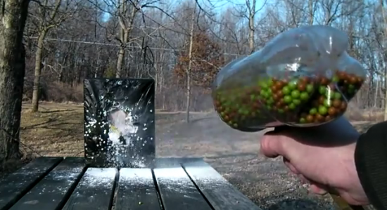This Full-Auto Airsoft Gun Is Made Out Of A Soda Bottle | The Mary Sue