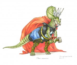 Dinosaurs Dressed Like Avengers | The Mary Sue