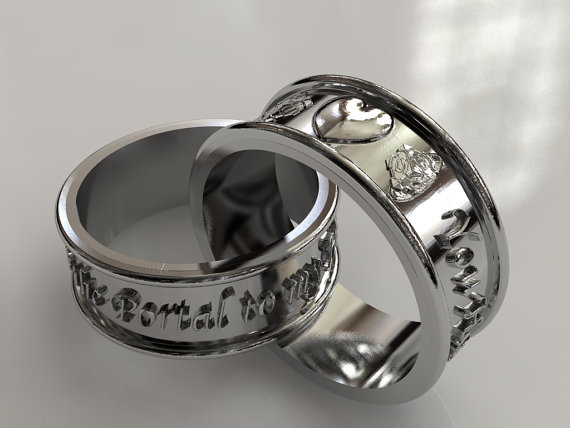 Sterling Silver Portal Rings | The Mary Sue