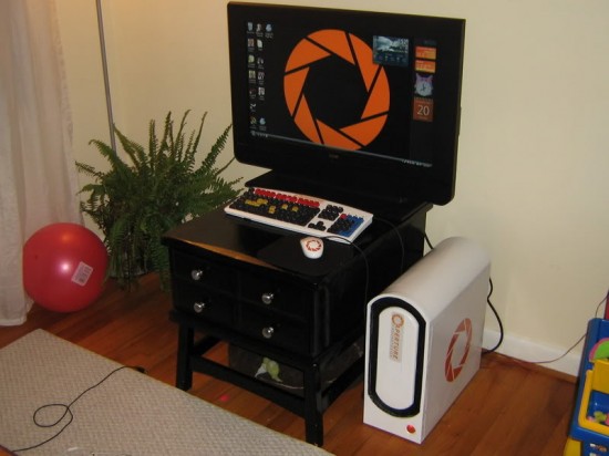 Pretend To Work For Aperture Science With This Case Mod | The Mary Sue