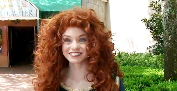 Brave's Merida Has Started Showing Up At Disney Parks | The Mary Sue