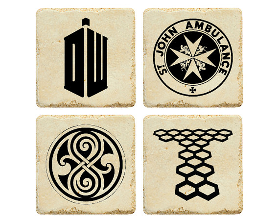 Set Your Beverage Of Choice Down On These Geek Coasters | The Mary Sue