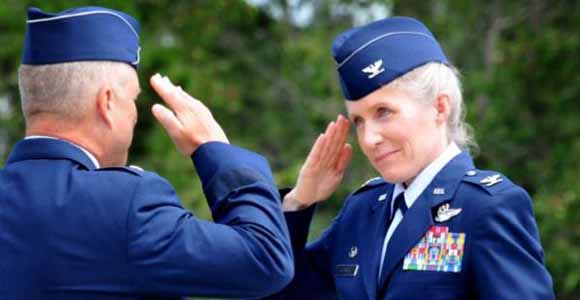 Air Force Salutes Their First Female Wing Commander | The Mary Sue