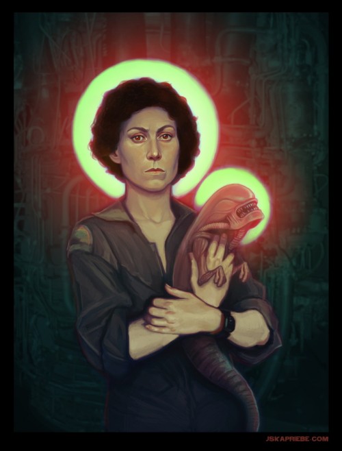 Things We Saw Today: Ellen Ripley And Her Unholy Child | The Mary Sue