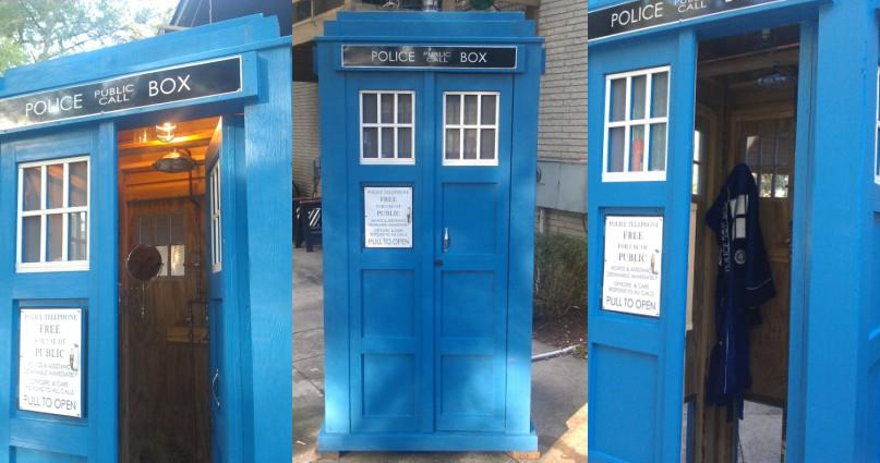 TARDIS Shower | The Mary Sue