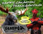 Things We Saw Today: Deadpool Celebrates Canadian Thanksgiving | The ...