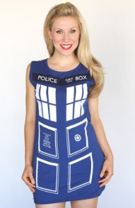 Things We Saw Today: This Comfy-Looking TARDIS Dress | The Mary Sue