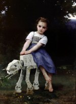 Star Wars' AT-AT Finds Itself At Home In Classic Painting | The Mary Sue