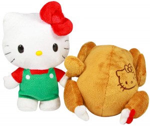 Thanksgiving Gift: Hello Kitty Turns Into A Cooked Turkey | The Mary Sue