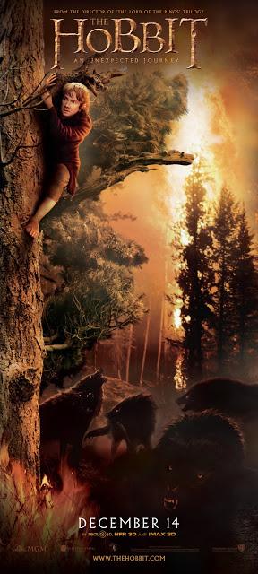 These Hobbit Posters Take An Unexpected Journey Lengthwise | The Mary Sue