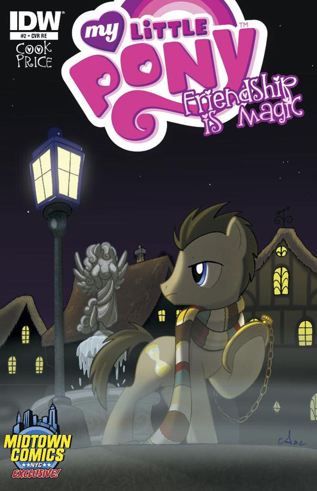 My Little Pony: Friendship Is Magic/Doctor Who Variant Comic Book | The ...