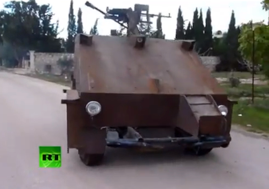 Syrian Rebels Build DIY Tank | The Mary Sue
