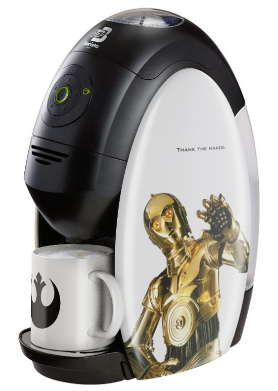 Add Some Force to Your Morning With These Star Wars Coffee Machines ...