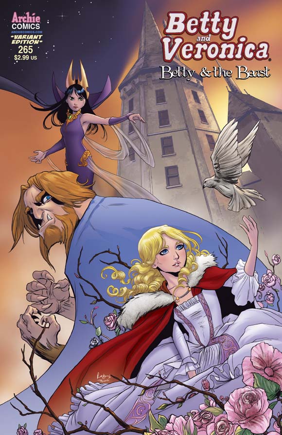 Renae De Liz's Beautiful Archie Variant Cover For Betty & Veronica ...