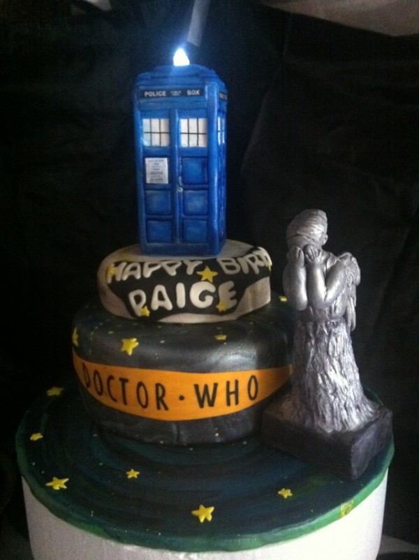 Things We Saw Today: Doctor Who Cake, Complete With Weeping Angel | The ...