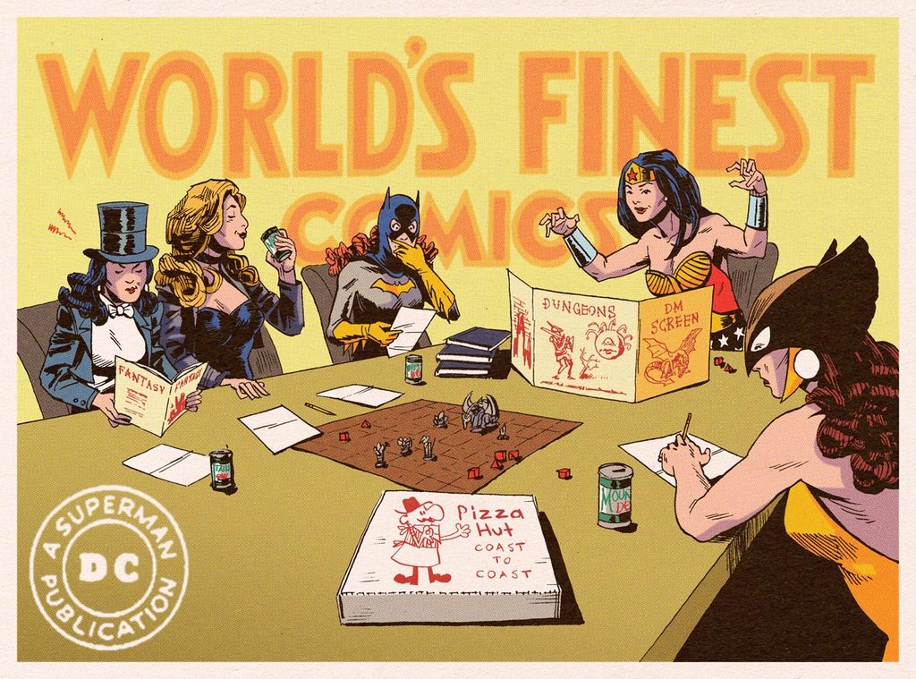 DC Comics Women Tabletop Gaming | The Mary Sue