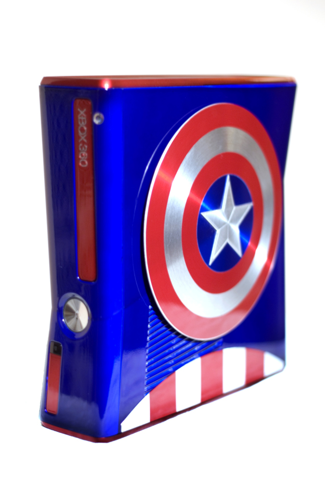Captain America & Iron Man Assemble Into Custom XBOX Designs | The Mary Sue