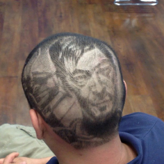 Daryl Dixon Shaved Into Man's Hair | The Mary Sue
