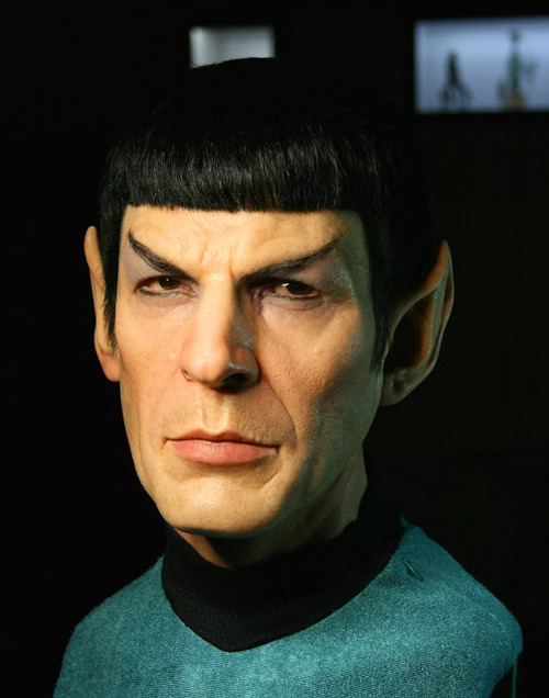Lifelike Spock Sculpture | The Mary Sue