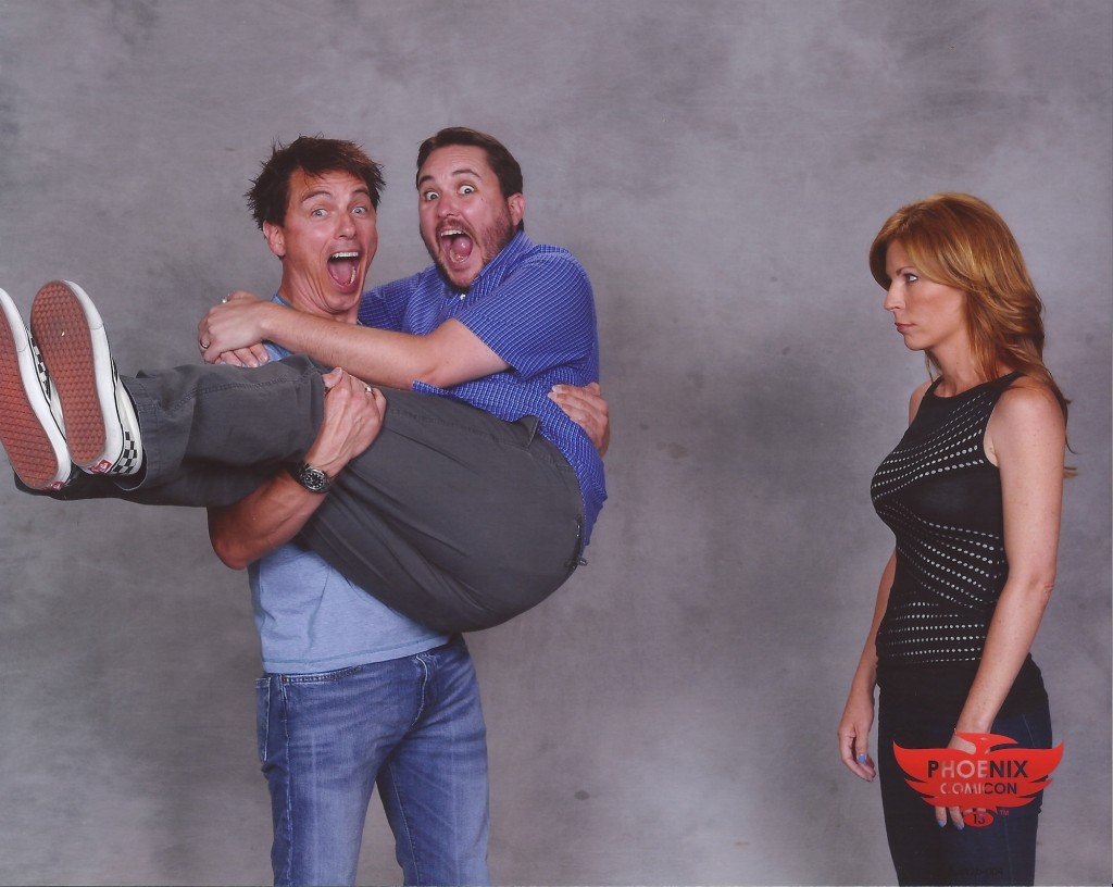 John Barrowman Wil Wheaton Nathan Fillion Convention Fun | The Mary Sue