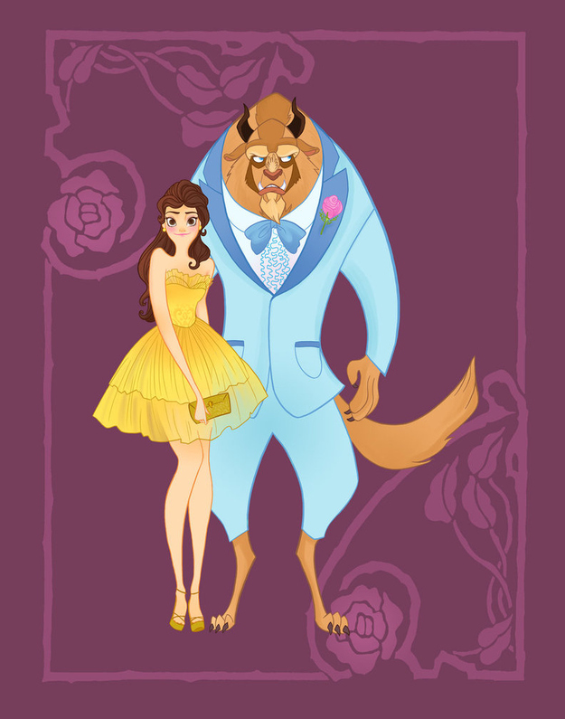 Disney Prom Fanart | The Mary Sue