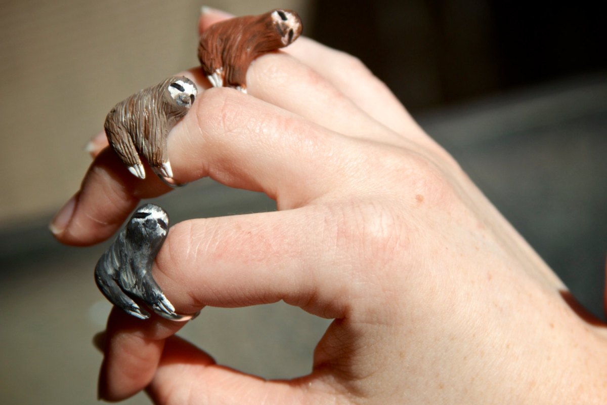 Sloth Rings | The Mary Sue
