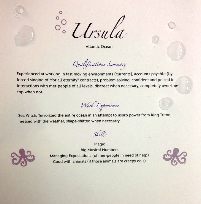 Jobless Disney Villains Submit Their Resumes | The Mary Sue