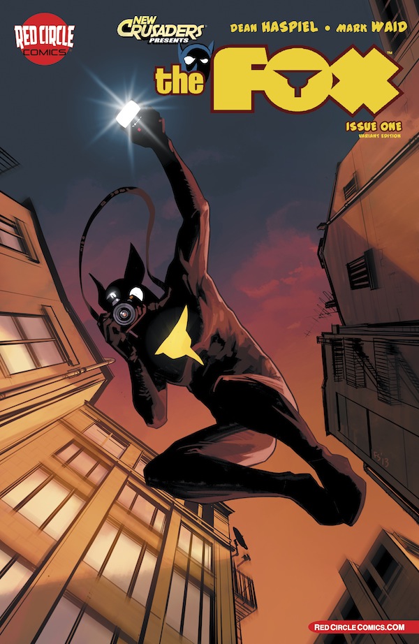 Red Circle Comics The Fox Fiona Staples Variant Cover | The Mary Sue