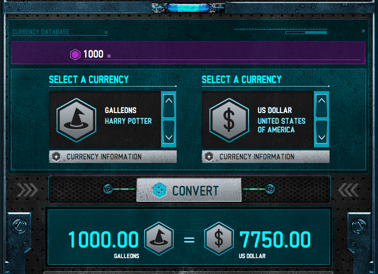 Sci-Fi Fantasy Currency Converter | The Mary Sue