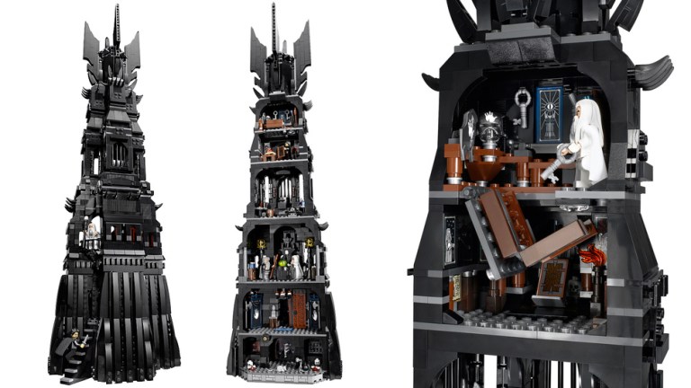 Things We Saw Today: The Lego Tower of Orthanc Shows Us Saruman's ...