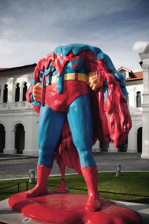 Things We Saw Today: It Looks Like Superman Flew Too Close To The Red ...