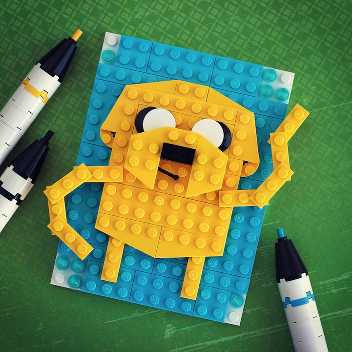 LEGO Portraits Of Pop-Culture Favorites | The Mary Sue
