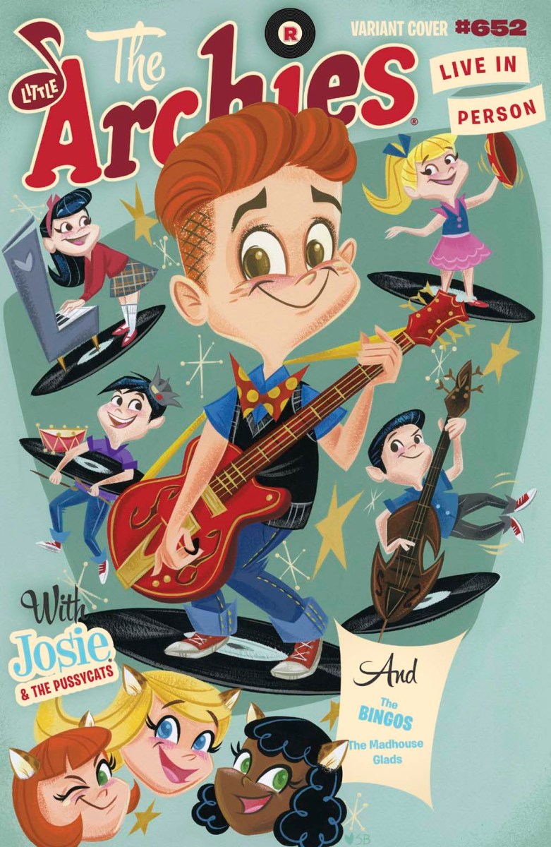 Archie Comics Retro Concert Poster Cover Reveal | The Mary Sue