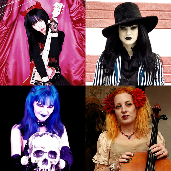 15 Dark and Spooky Lady Led Musical Acts for Your Halloween Mood | The ...