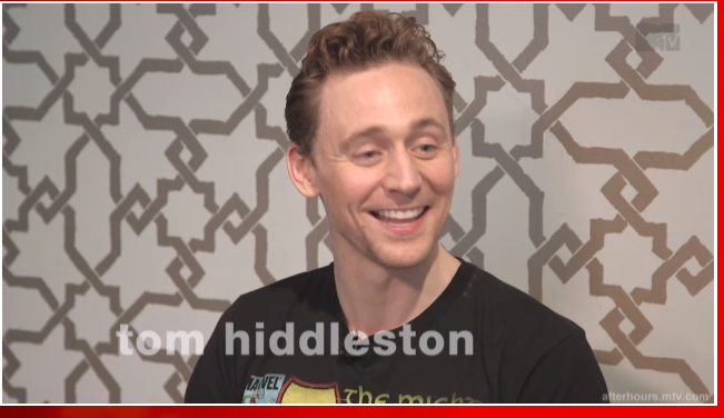 Tom Hiddleston and Josh Horowitz MTV "Slumber Party" | The Mary Sue
