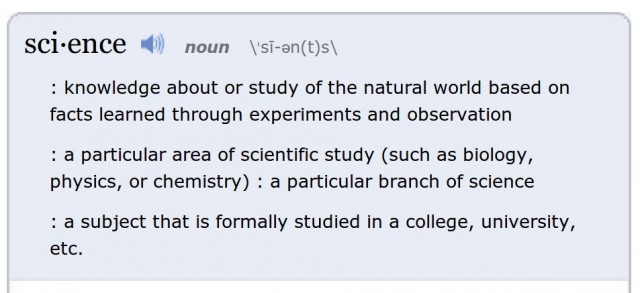 Merriam-Webster Declares Science to be Word of the Year | The Mary Sue