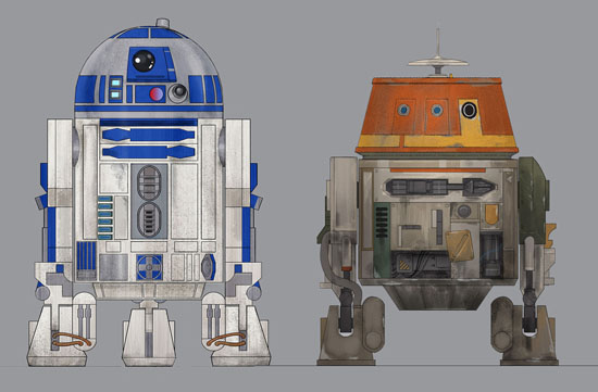 New Grumpy Droid Introduced Star Wars Rebels Chopper | The Mary Sue