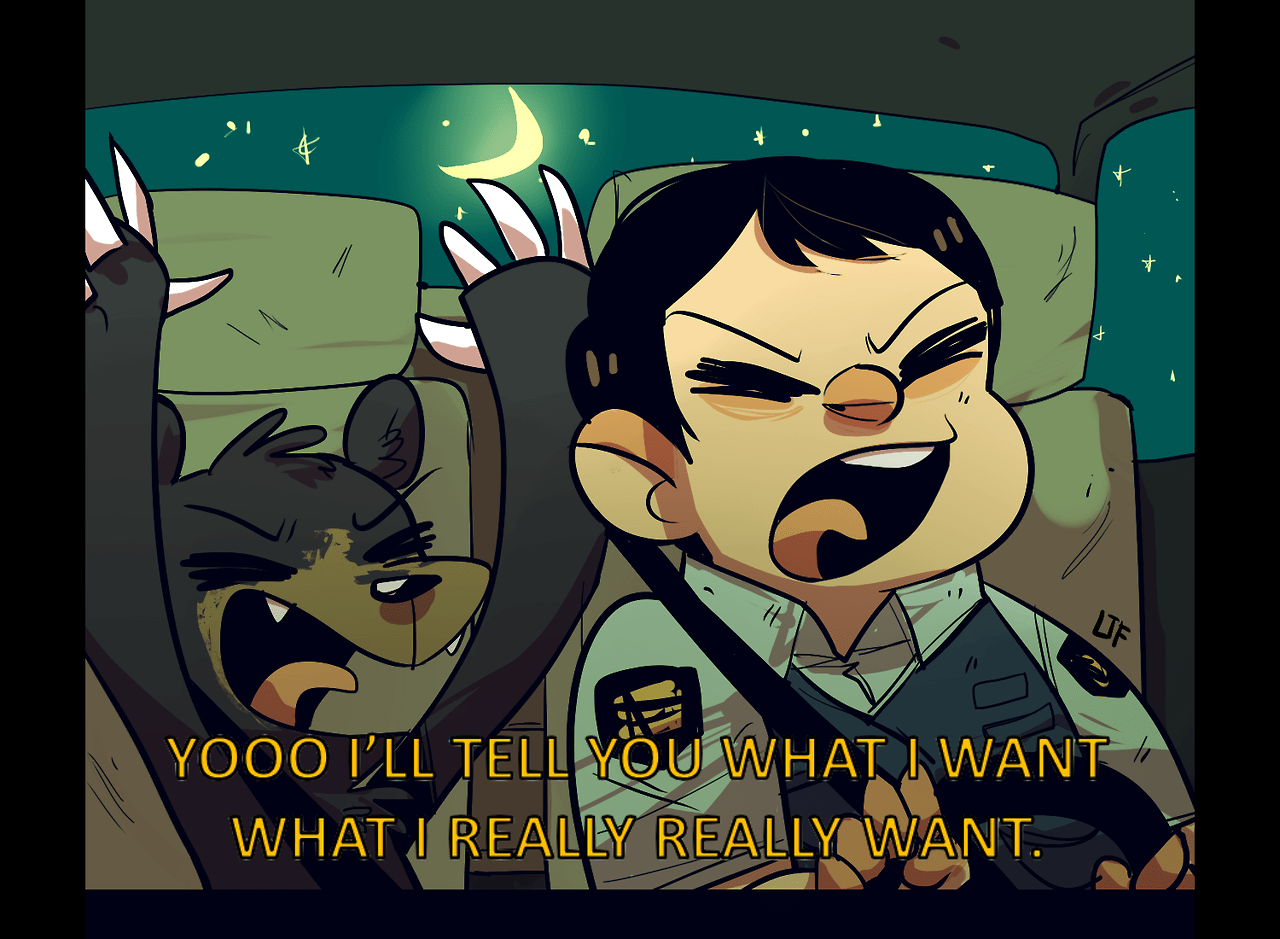 Female Cop Bear Cartoon | The Mary Sue