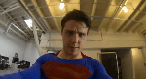 Superman Saves The Day With Drone GoPro Camera | The Mary Sue