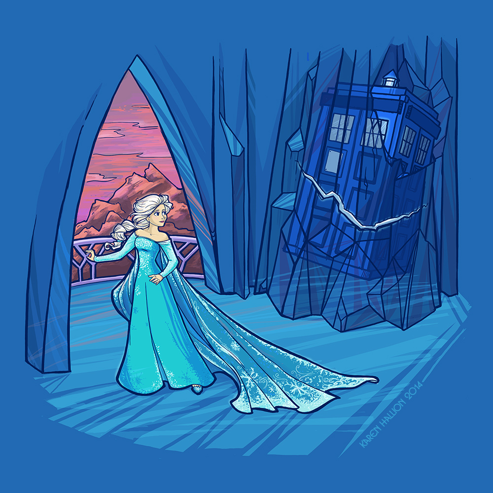 Karen Hallion Doctor Who Frozen Elsa | The Mary Sue