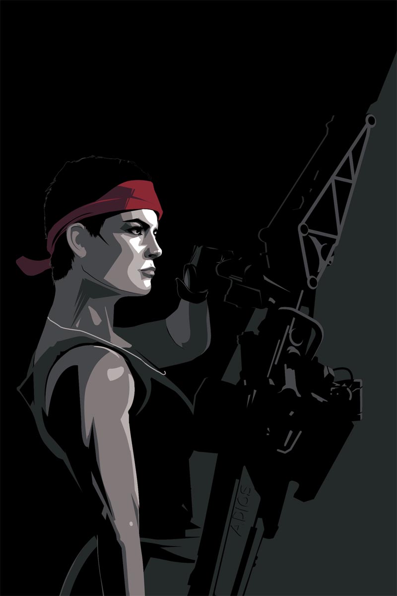 Craig Drake Female Action Stars Sci-Fi Solo Art Show | The Mary Sue