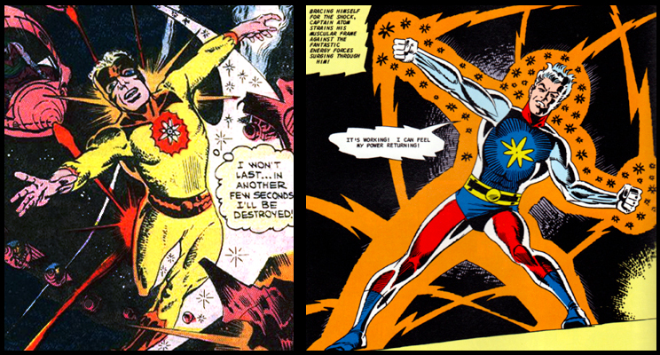 DC Marvel Comic Books Agent of STYLE Captain Atom | The Mary Sue