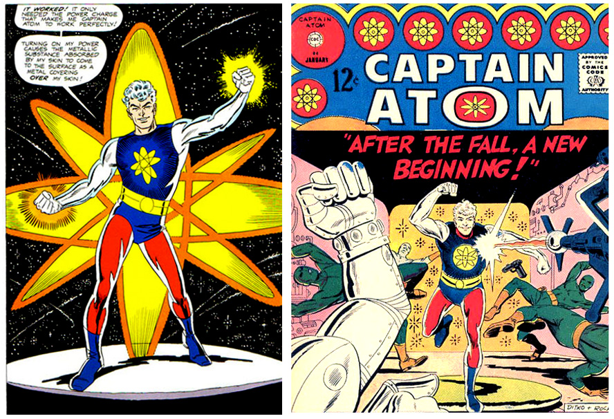 DC Marvel Comic Books Agent of STYLE Captain Atom | The Mary Sue
