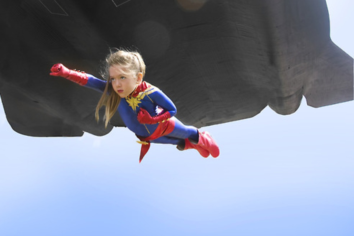 Things We Saw Today: Tiny Captain Marvel Cosplay | The Mary Sue