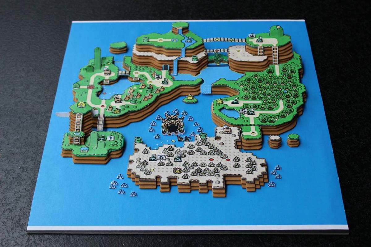 Paper Video Game Dioramas | The Mary Sue