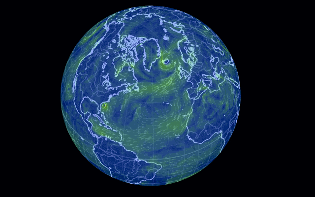 Online Tool Visualizes Earth's Wind and Ocean Currents | The Mary Sue