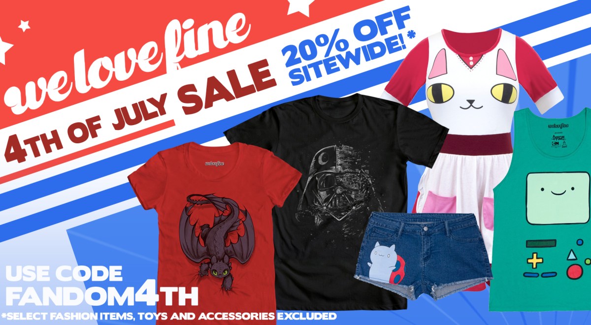 WeLoveFine Is Having A July 4th Sale | The Mary Sue